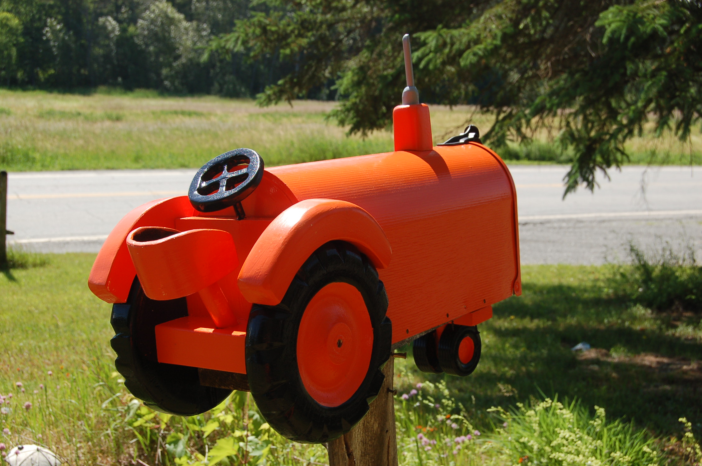 tractor mailbox, truck mailbox, animal mailbox, custom mailbox ...